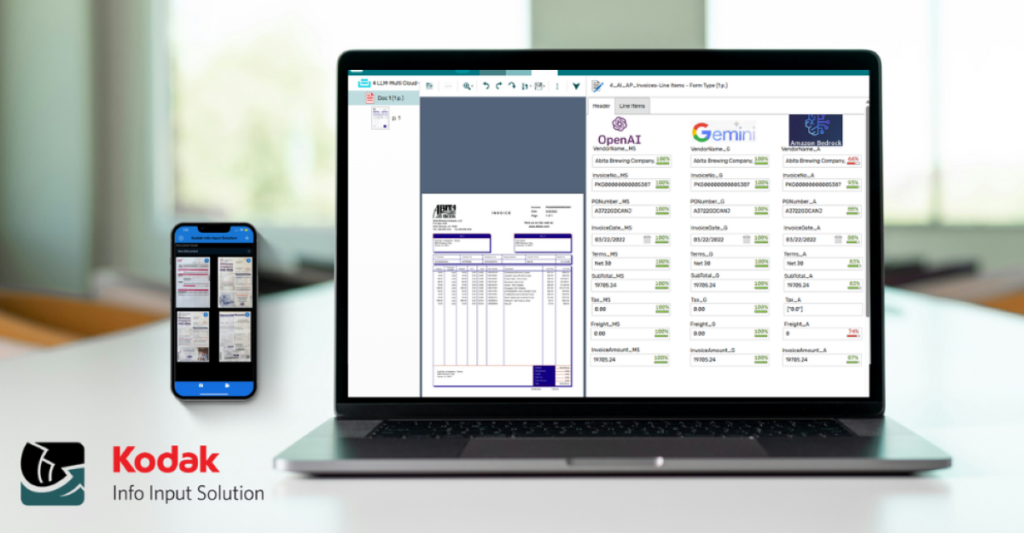 Kodak Alaris Introduces AI Integrations in Info Input 7.5