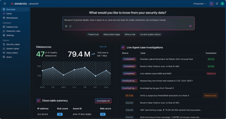 Databricks Enters Security Market with Launch of Lakewatch